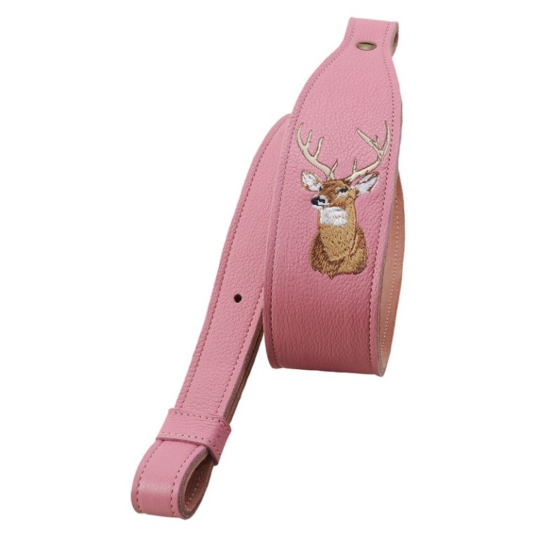 Pink Garment Leather Rifle Sling - SNG20ED-PNK