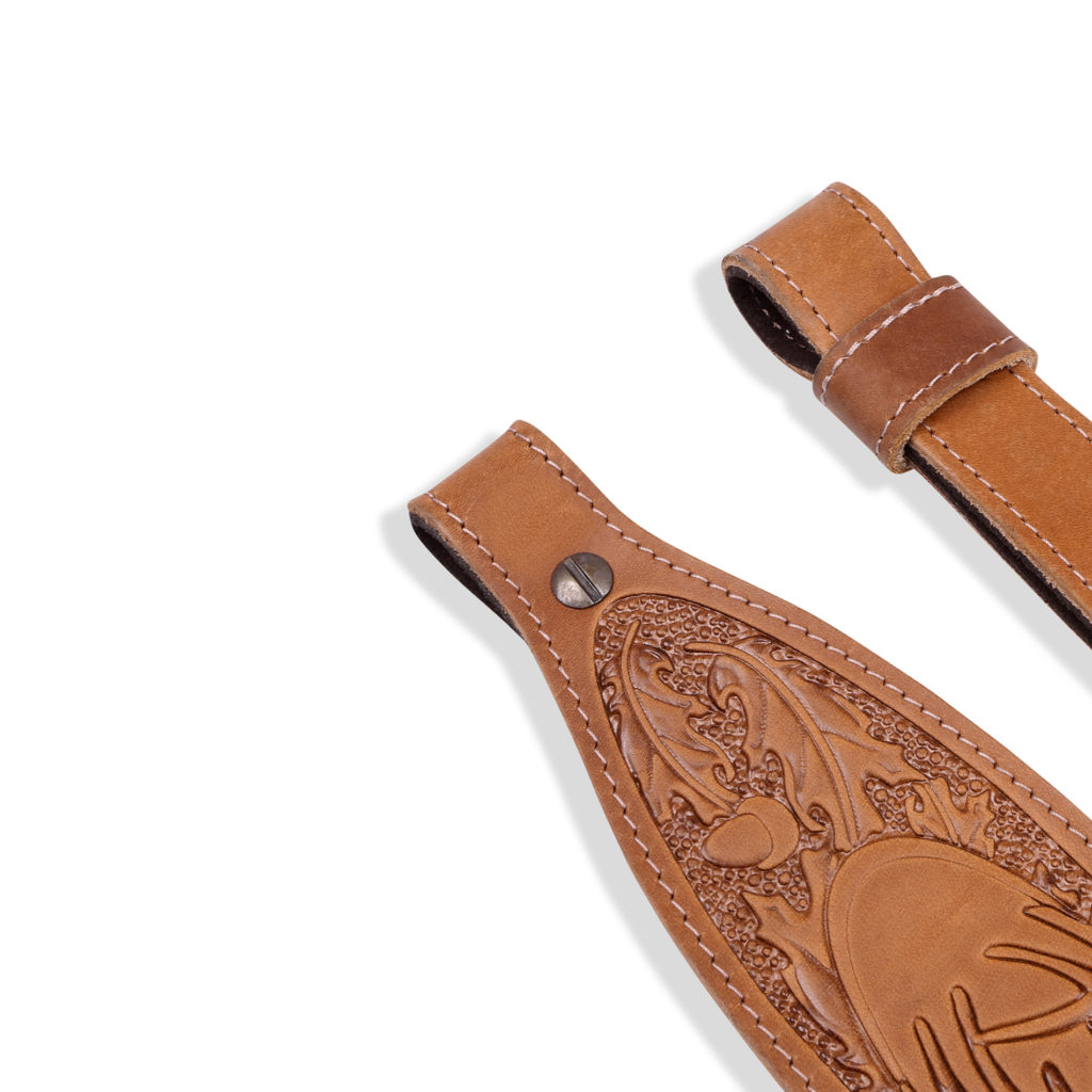 Natural Oil-Tan Leather Rifle Sling - S20T03-NAT