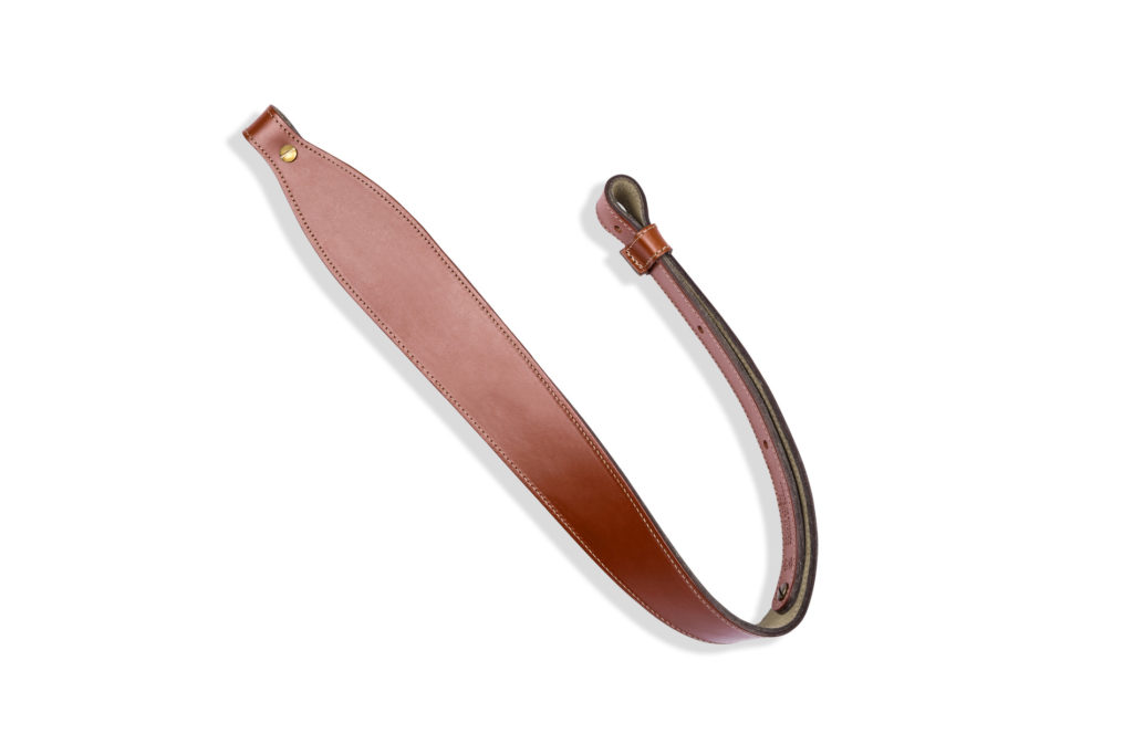 Walnut Veg-Tan Leather Rifle Sling - SN22-WAL
