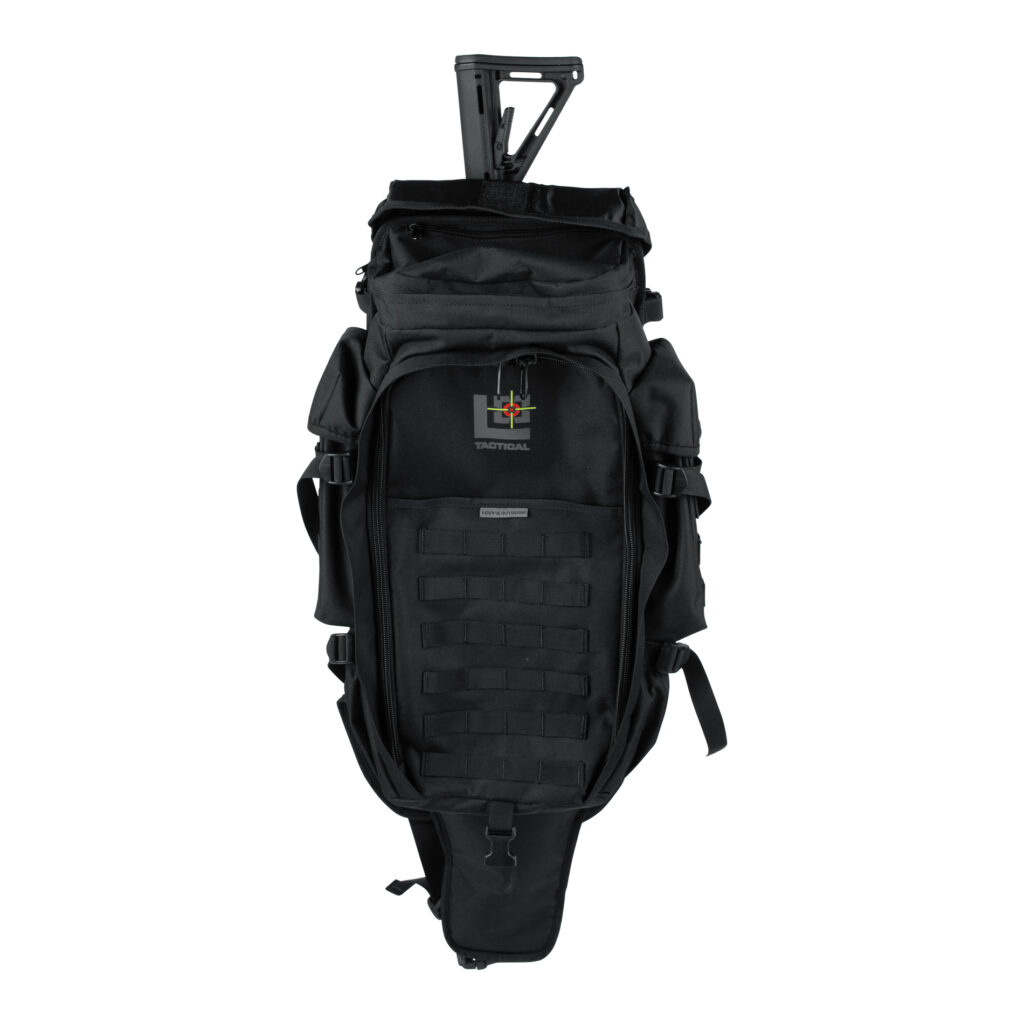 Levy's Outdoor Tactical Rifle Backpack - LVO-BPTRB-46-BLK - Levy's Outdoor