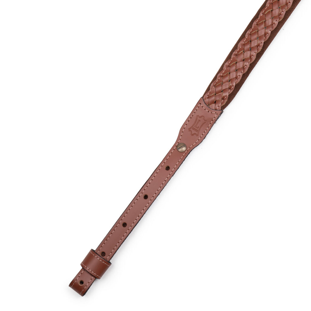Brown European Size Rifle Sling - EX7BS-WAL-BRN